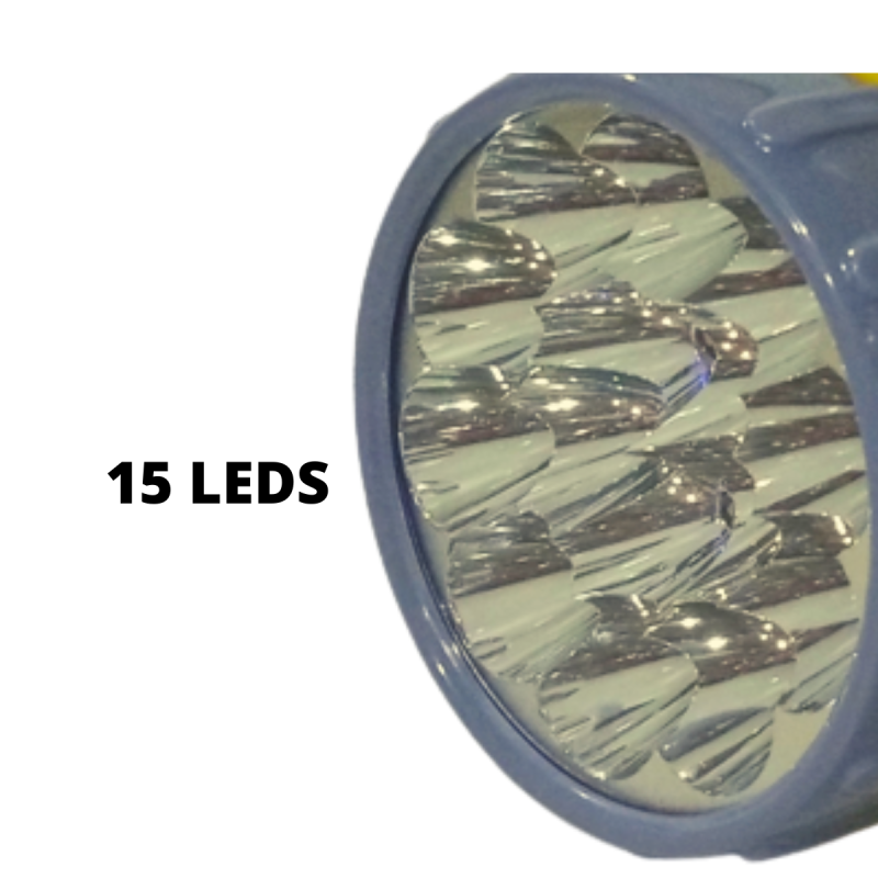 Lanterna Recarregável 15Led Rotony