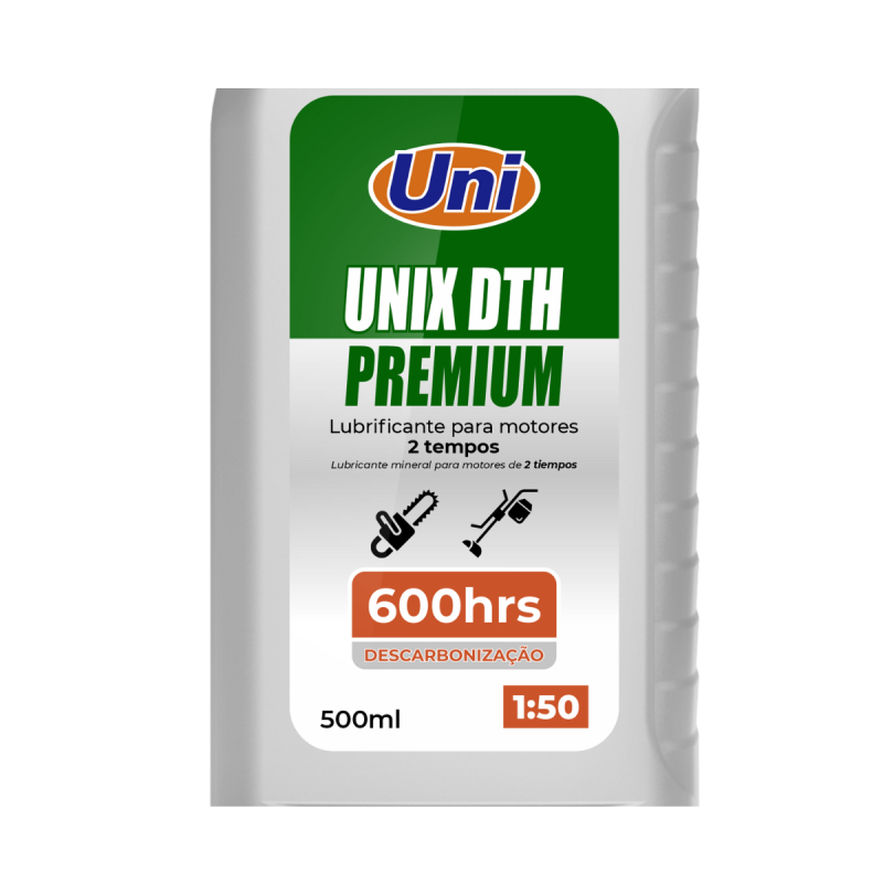 OLEO MOTOR 2 TEMPOS 500ML UNIX DTH PREMIUM